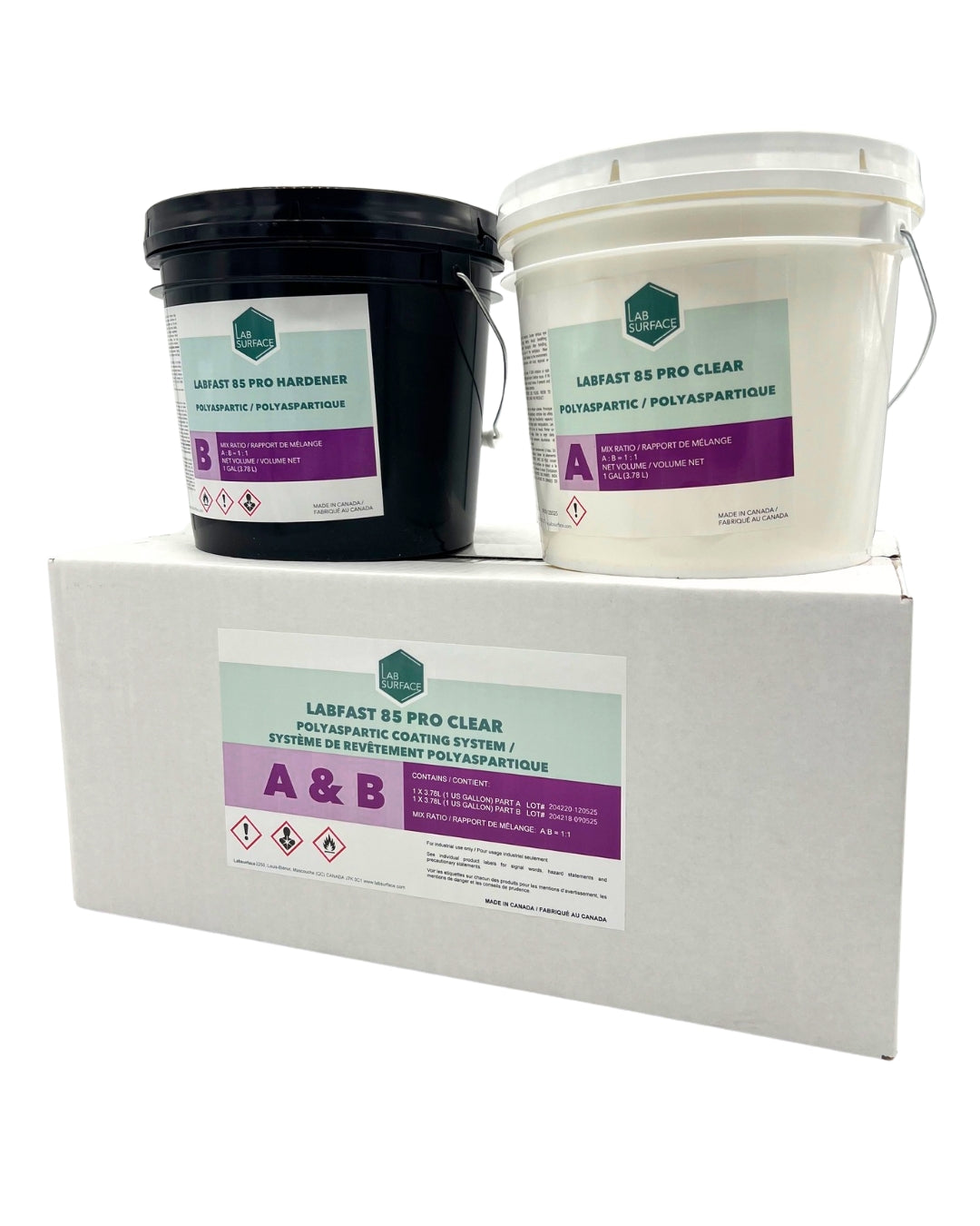Labsurface | LABFAST 85 PRO Polyaspartic Coating System – One Stop Epoxy